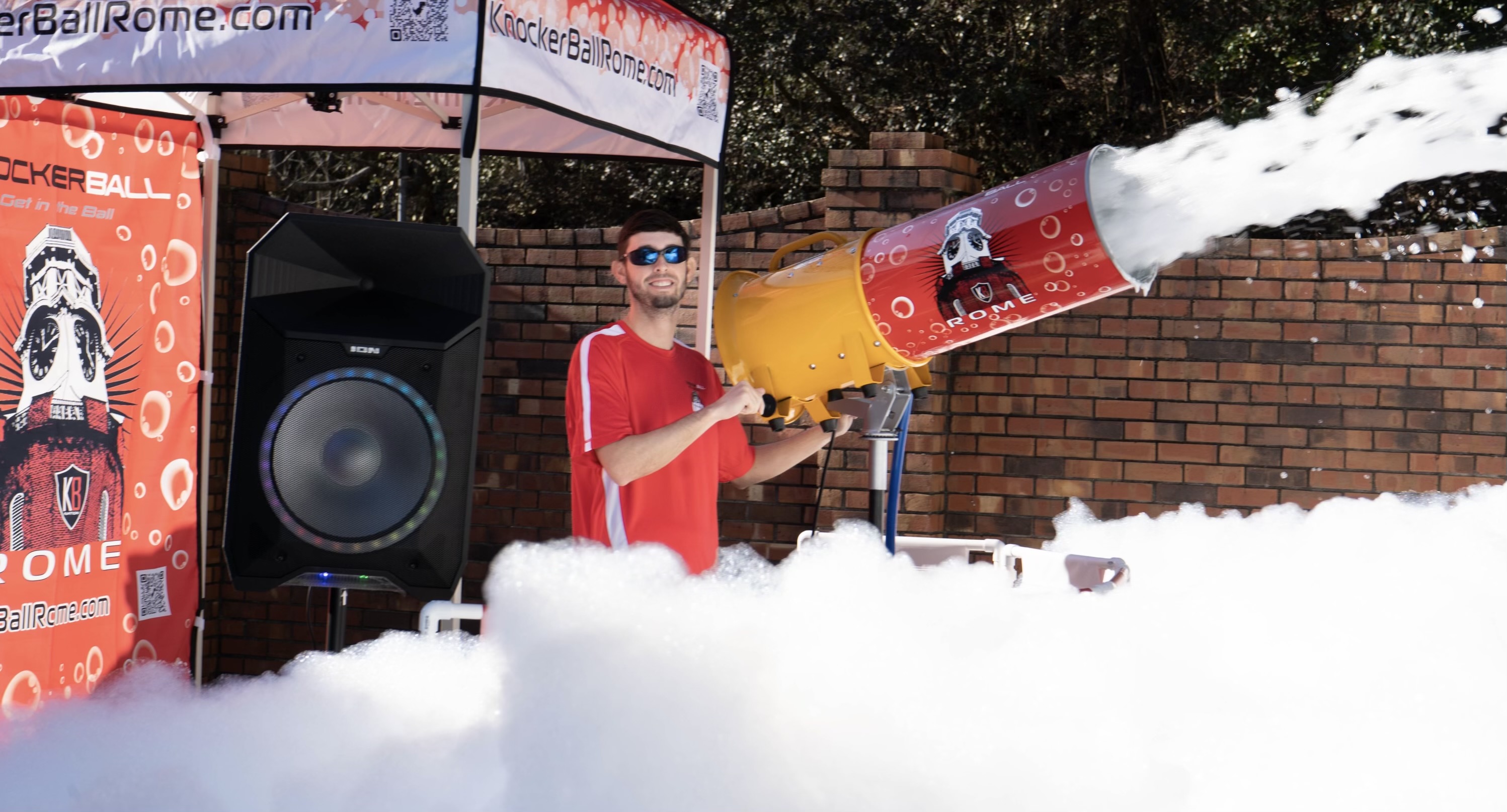 Knockerball Rome l Foam Party